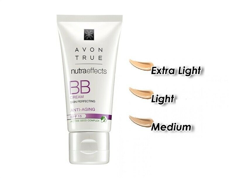 Avon True NutraEffects BB Cream Anti Aging SPF 15 - Extra Light - A TO ...